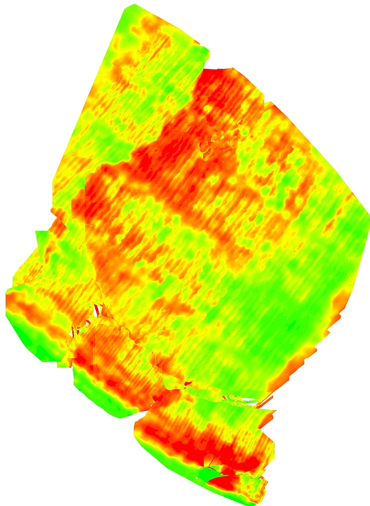 Thermal image processing resulting in misaligned, choppy reflectance ...