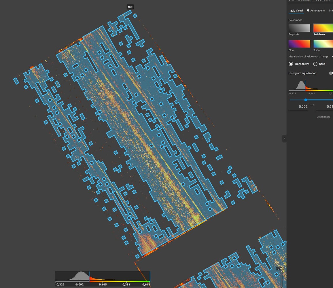 Use of NDVI to create spot spraying map - Agriculture - Pix4D Community