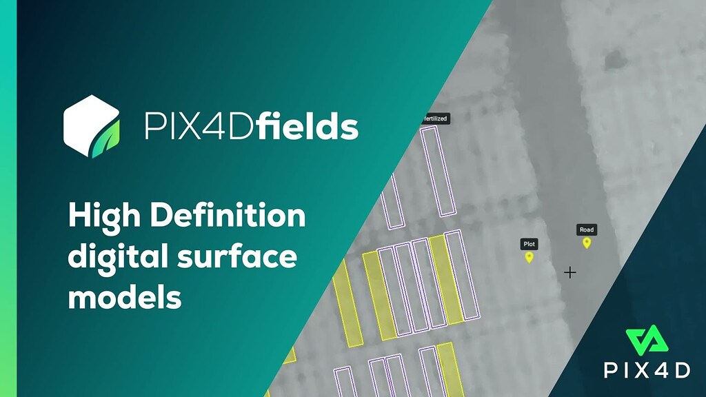 PIX4Dfields 1.11 - 詳細な表層モデル（DSM）動画チュートリアル - 日本語のPix4D - Pix4D Community