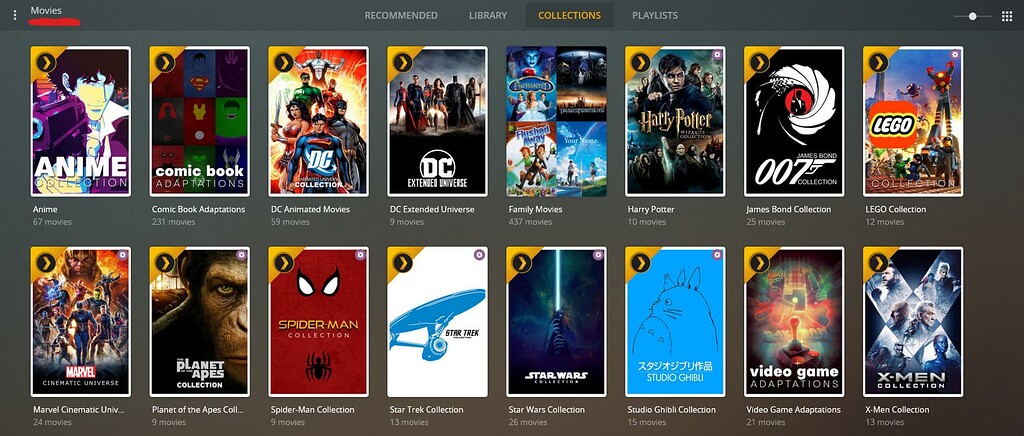 Collections appreciation post - General Discussions - Plex Forum