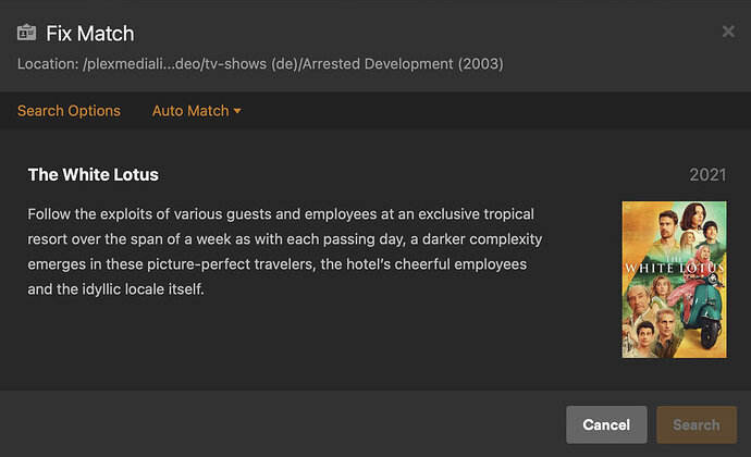 How to explicitly match the tvdb show by id? - Metadata & Adding Files - Plex Forum