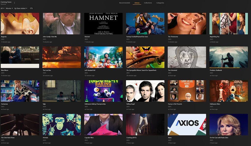 Portrait content cards for Other Videos Library Type? - Plex Media ...