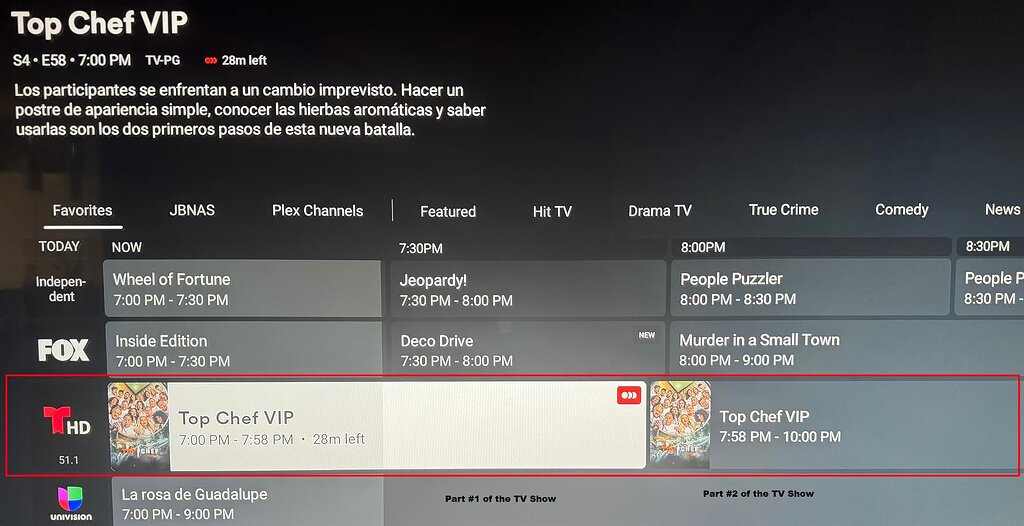 Live TV Recording, Record same show with 2 episodes same day, -- NEED FIX - Live TV & DVR - Plex ...