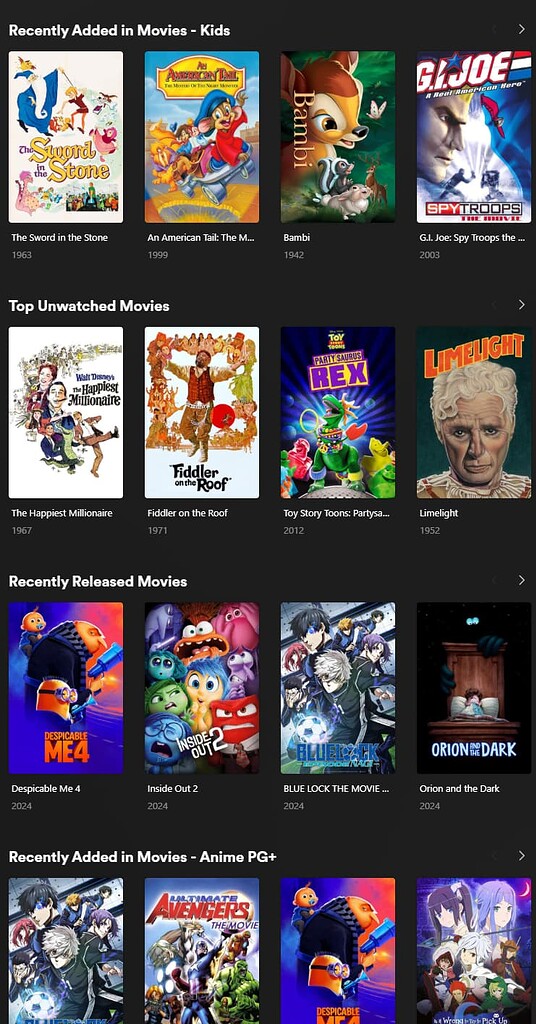Merge Recently Added items is removing "Recently Added Movies" from Home Page - Plex Features ...