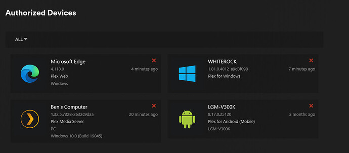 Server not visible - Desktops & Laptops - Plex Forum