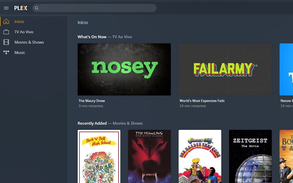 My Plex Media Server just doesn't show "add library" option. Where am I going wrong? - Plex ...