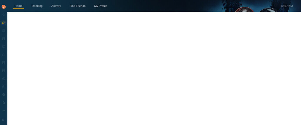 Using a remote with the Android Plex App in TV layout causes white ...