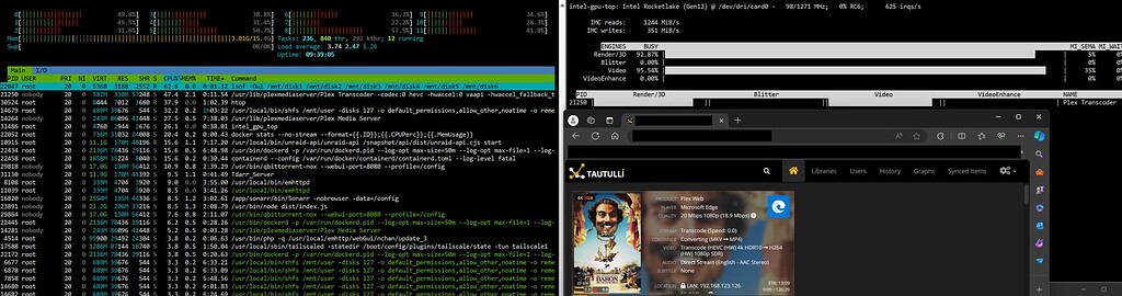 11th Gen iGPU Transcode - Buffering - Plex Media Server - Plex Forum