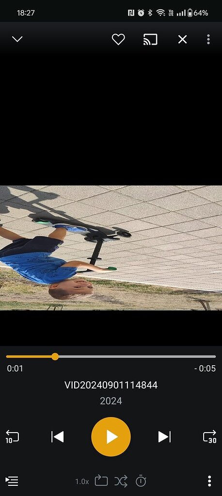 Home Video rotation when being played on Android App - Plex Players ...