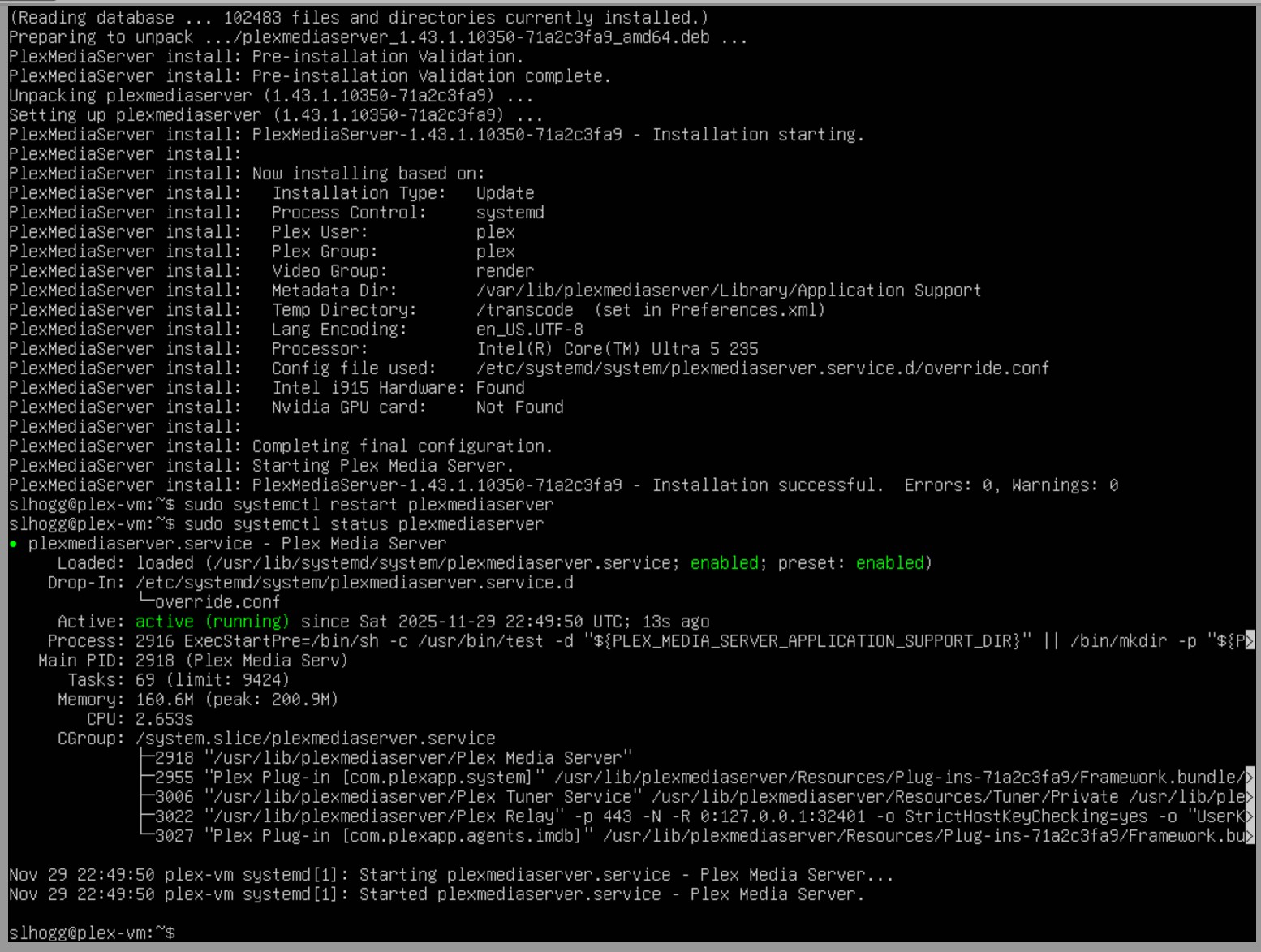 Plex Transcoder Cannot Initialize VAAPI on Intel Arc Pro A40 (DG2) - Plex Media Server - Plex Forum