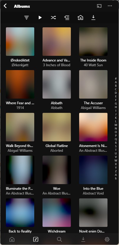 Plexamp - Blured artwork on Windows client when user folder contains ...