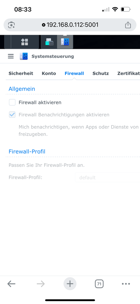 Indirect connection for internal access, but external/remote connection ...
