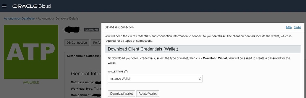 TOAD connection to Oracle Cloud Autonomous Database using Wallet - Toad ...