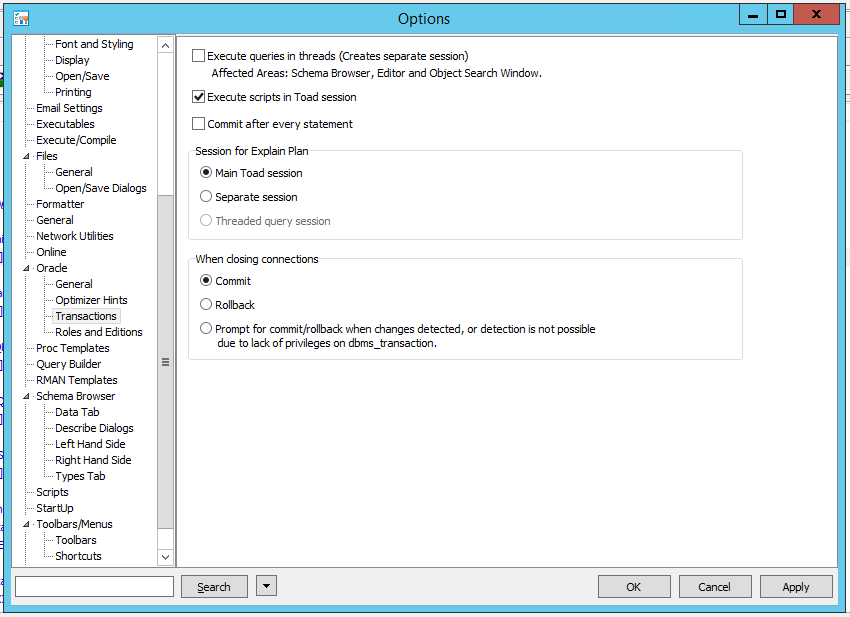 Toad Automation Designer Need To Globalize Set Commands Toad For Oracle Toad World® Forums