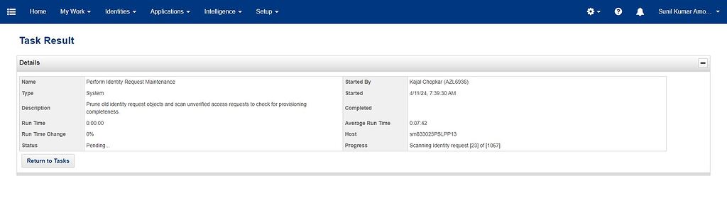 "Perform Identity Request Maintenance" is stuck - IIQ Discussion and Questions - SailPoint ...