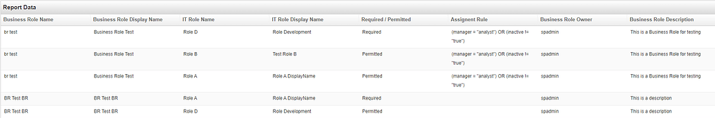 IIQ Business Role Report - Community Tools - SailPoint Developer Community