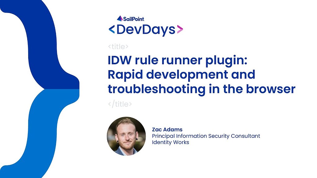 IDW Rule Runner Plugin: Rapid Development and Troubleshooting in the Browser - Video Library ...
