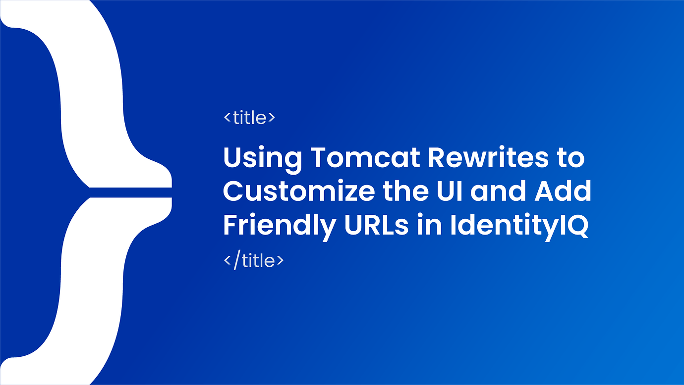 Using Tomcat Rewrites to Customize the UI and Add Friendly URLs in ...