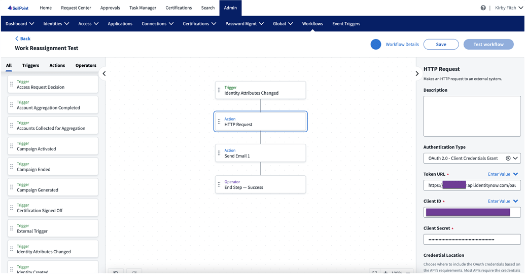 Using Workflow's HTTP Request Action to Work With IdentityNow APIs ...