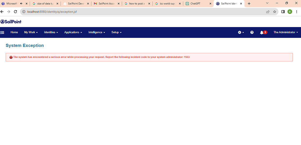 Why am I getting this error? - IIQ Discussion and Questions - SailPoint Developer Community