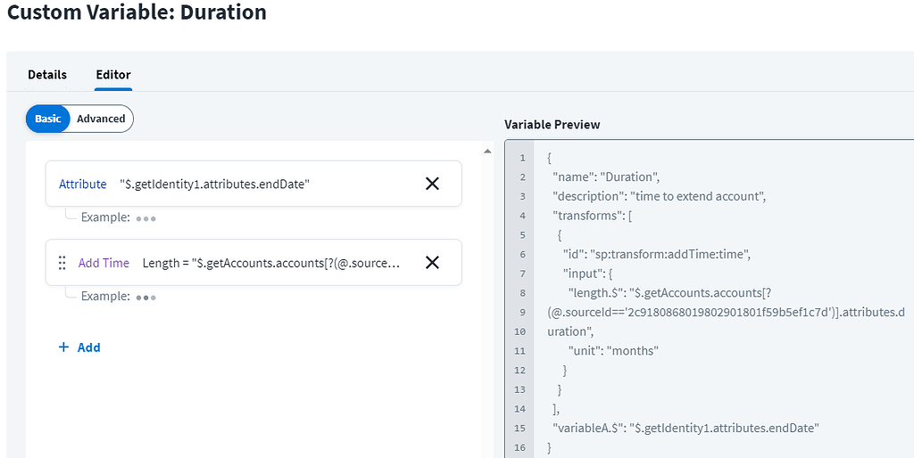 Workflows How To Use Account Attributes In Define Variable Isc Discussion And Questions 