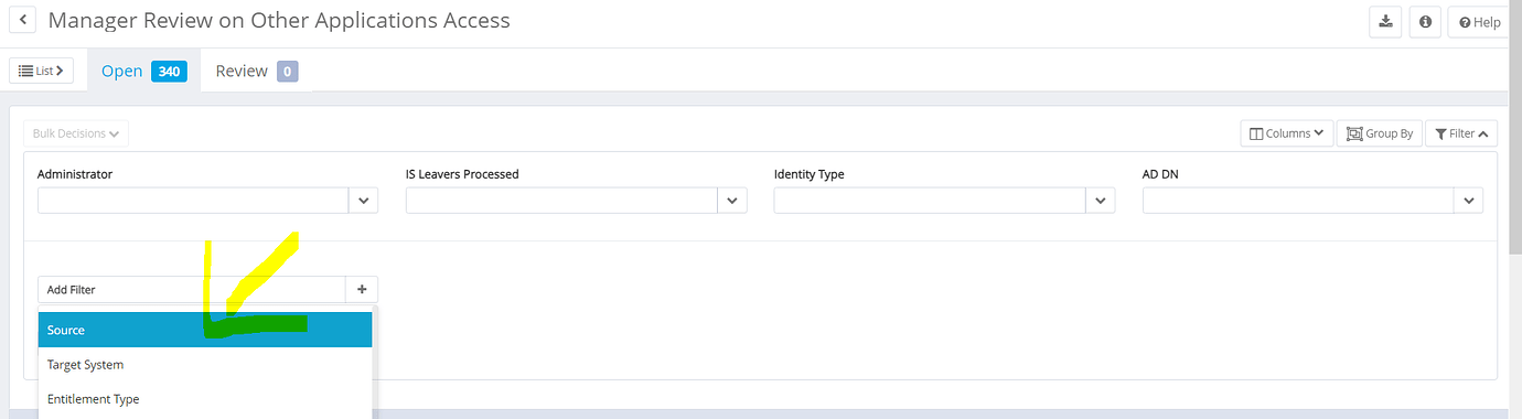 Customizing the Certification Item UI Page with Attributes and Filters ...