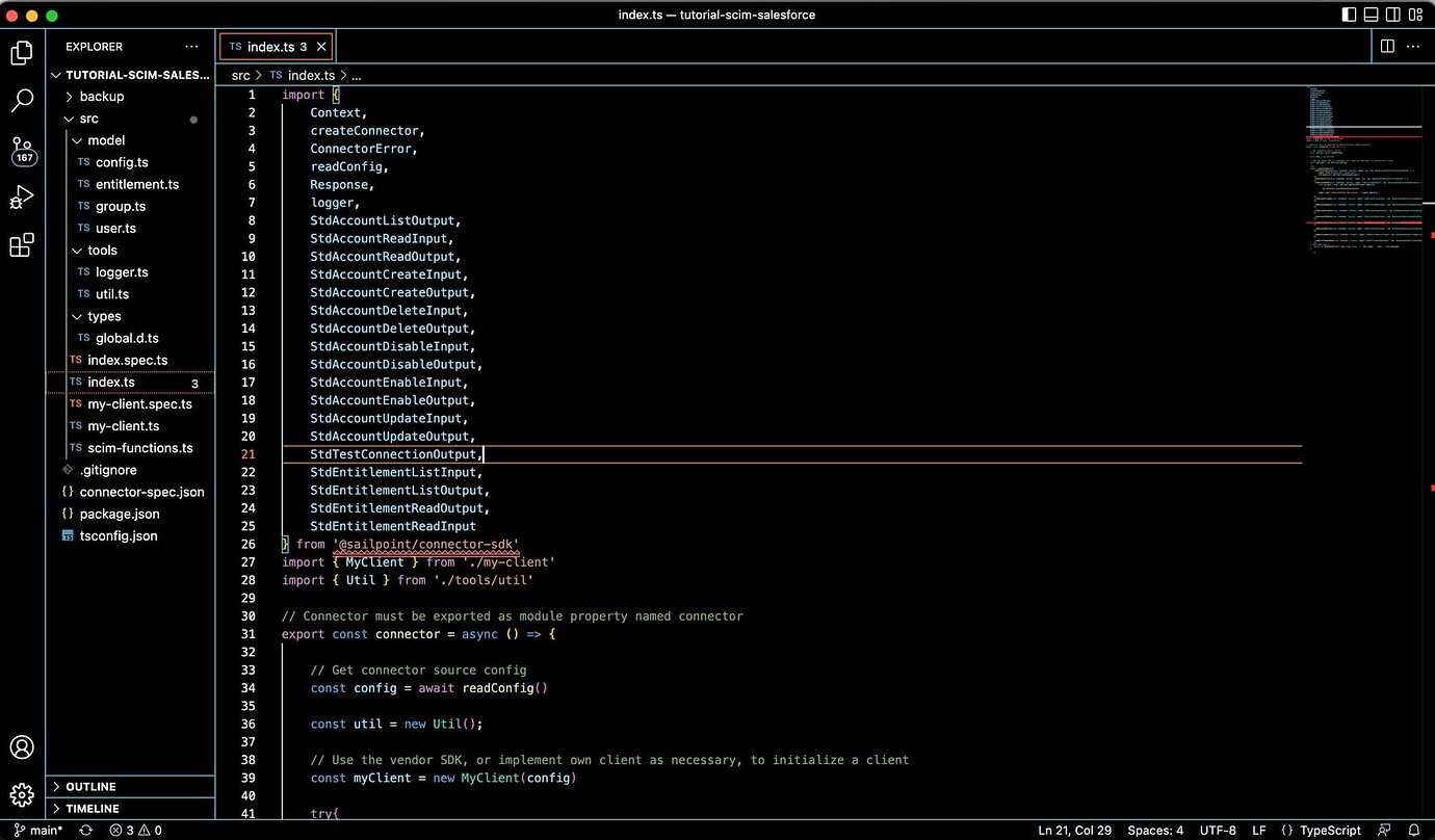 Saas Connector Tutorial For The Salesforce Scim Api Community Blog Sailpoint Developer Community