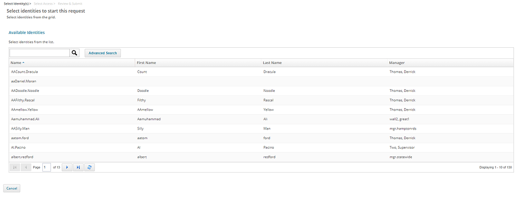 Managers able to see all active and inactive users - IIQ Discussion and ...