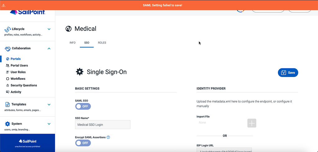 SSO Configuration Issues with Okta + NERM Setup - ISC Discussion and Questions - SailPoint ...