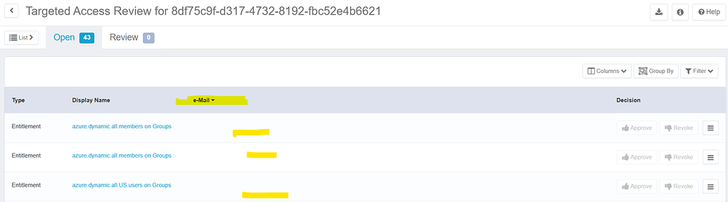Adding new Columns to Targeted Certification - IIQ Discussion and ...
