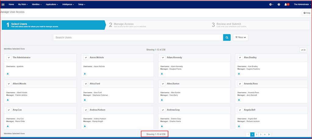 Show more items on the Manage User Access Page - IIQ Discussion and Questions - SailPoint ...