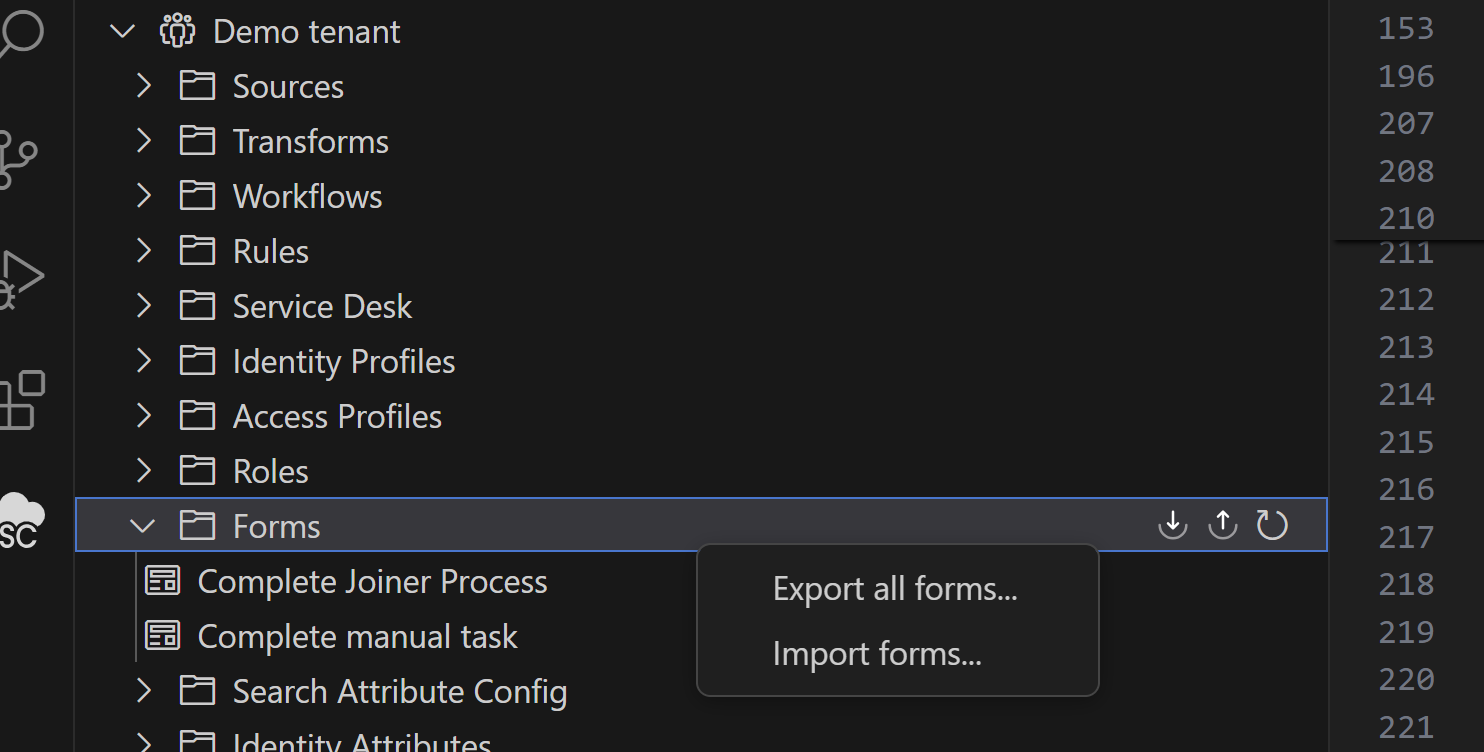 Issue With Deploying Forms Isc Discussion And Questions Sailpoint Developer Community
