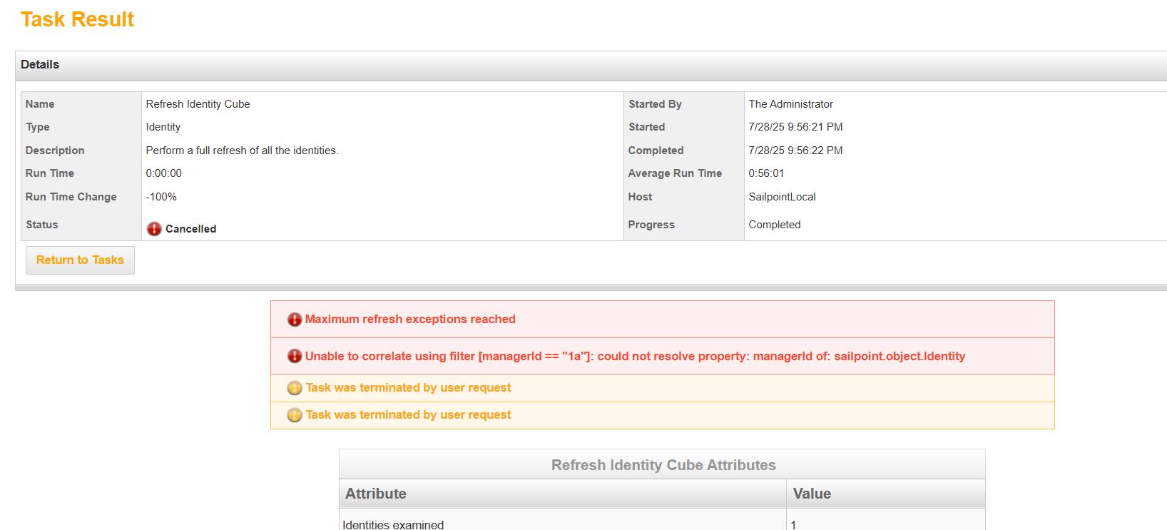 While I am performing Joiner workflow, I got this error - IIQ Discussion and Questions ...