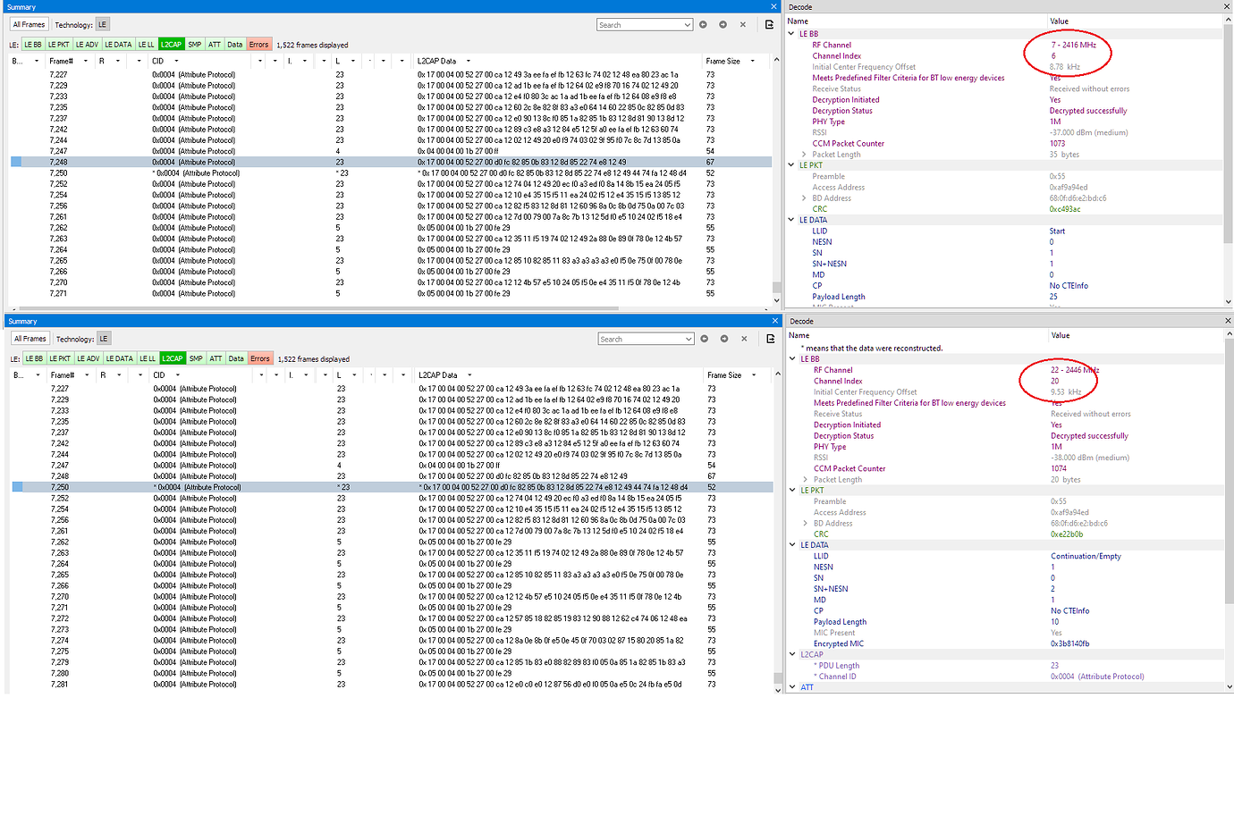 BLE frame segmentation - Mobile - Samsung Developer Forums