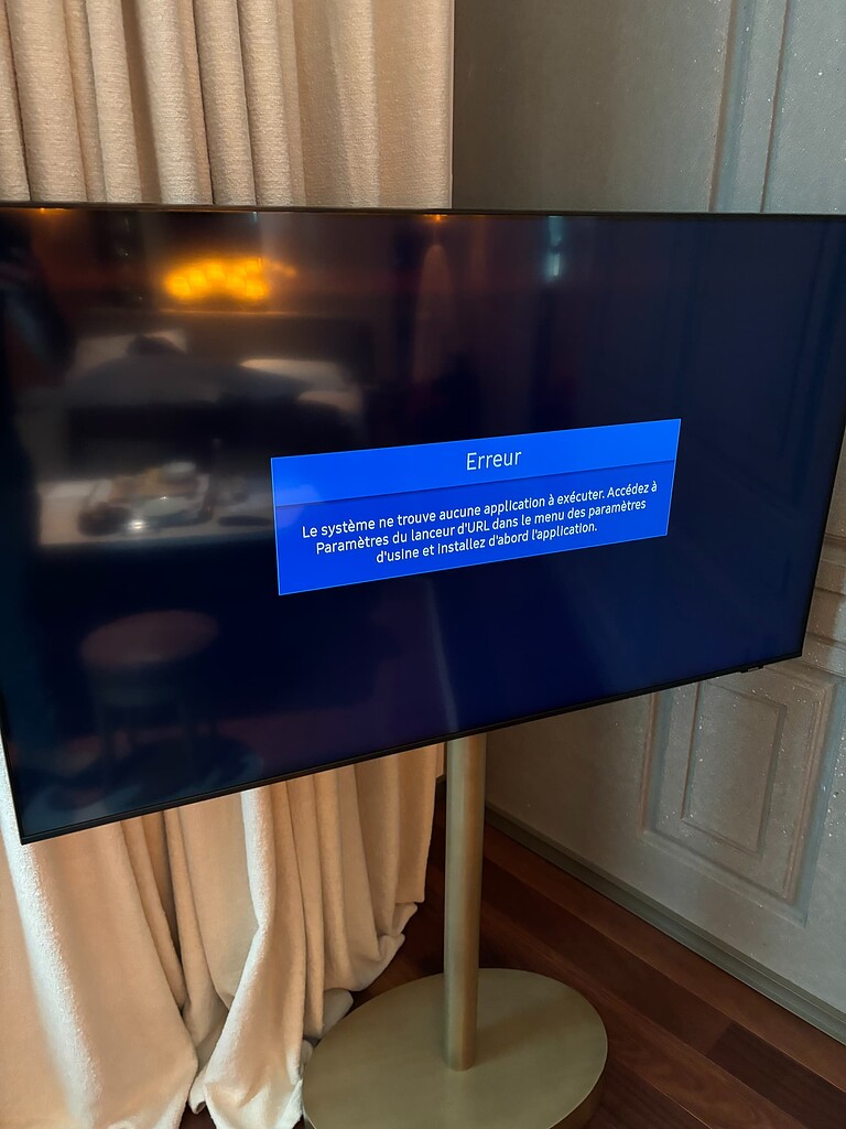 Tizen - No application to execute error after reboot - Smart TV ... Tizen - No application to execute error after reboot - Smart TV ...