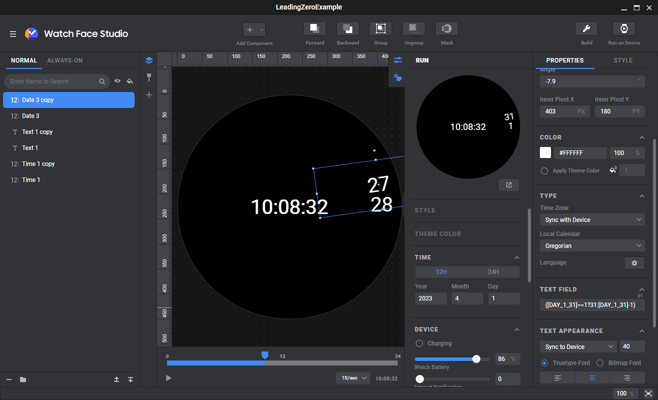 How To Add Date Minus 1 Minutes Minus 1 Tag Expression Watch Face 