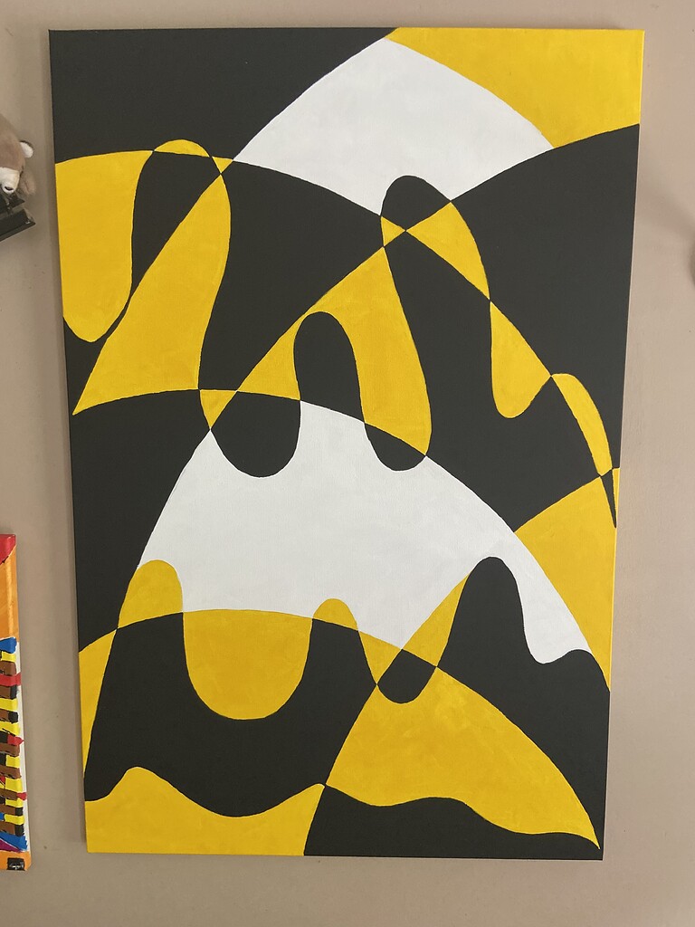 Largest painting yet - Creativity - Schizophrenia.com