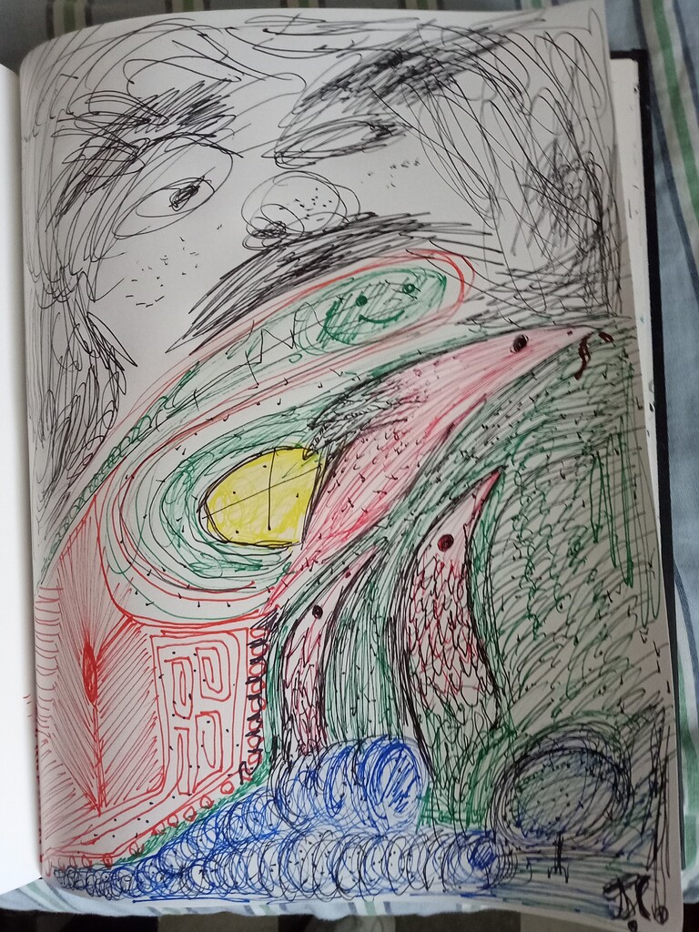 My first sketch in many months - untitled - Creativity - Schizophrenia.com