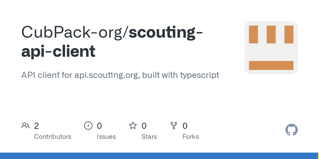 Is there Documentation for api.scouting.org - My Scouting Tools - Scouting Forums