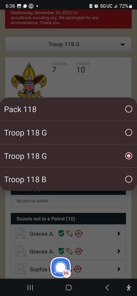 Duplicate troop accounts and scout account - Using Scoutbook & Scoutbook Plus - Scouting Forums