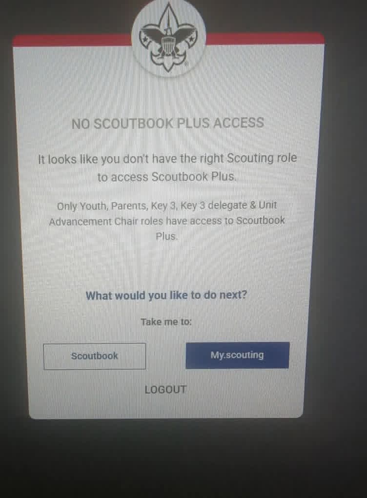Parent Connection Request Link Error - Using Scoutbook & Scoutbook Plus - Scouting Forums