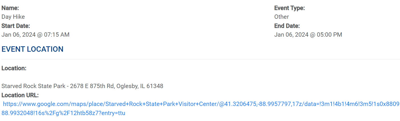 New Calendar screen layou - New Calendar Bugs - Scouting Forums