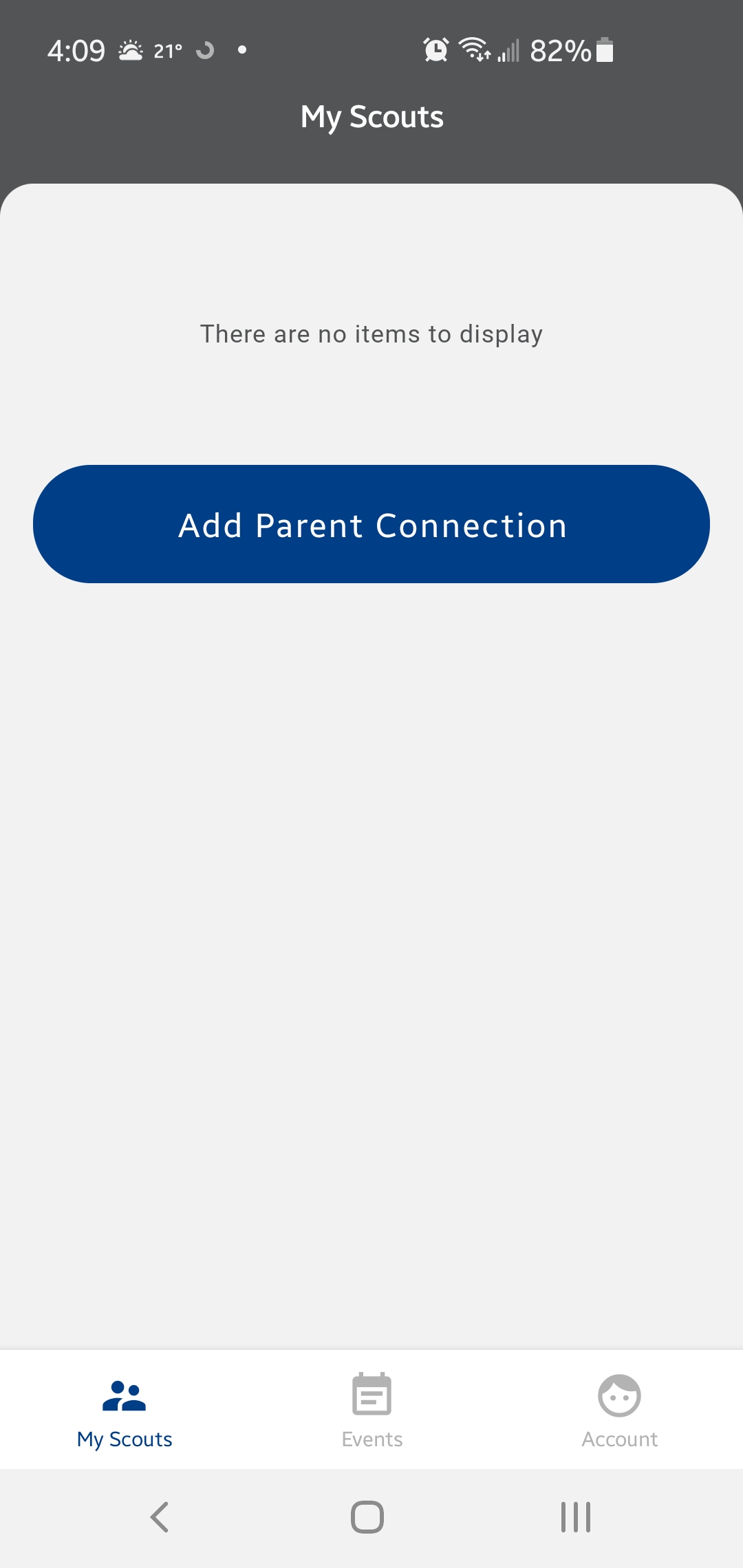 Scouts not listed in app - Scouting Mobile App - Scouting Forums