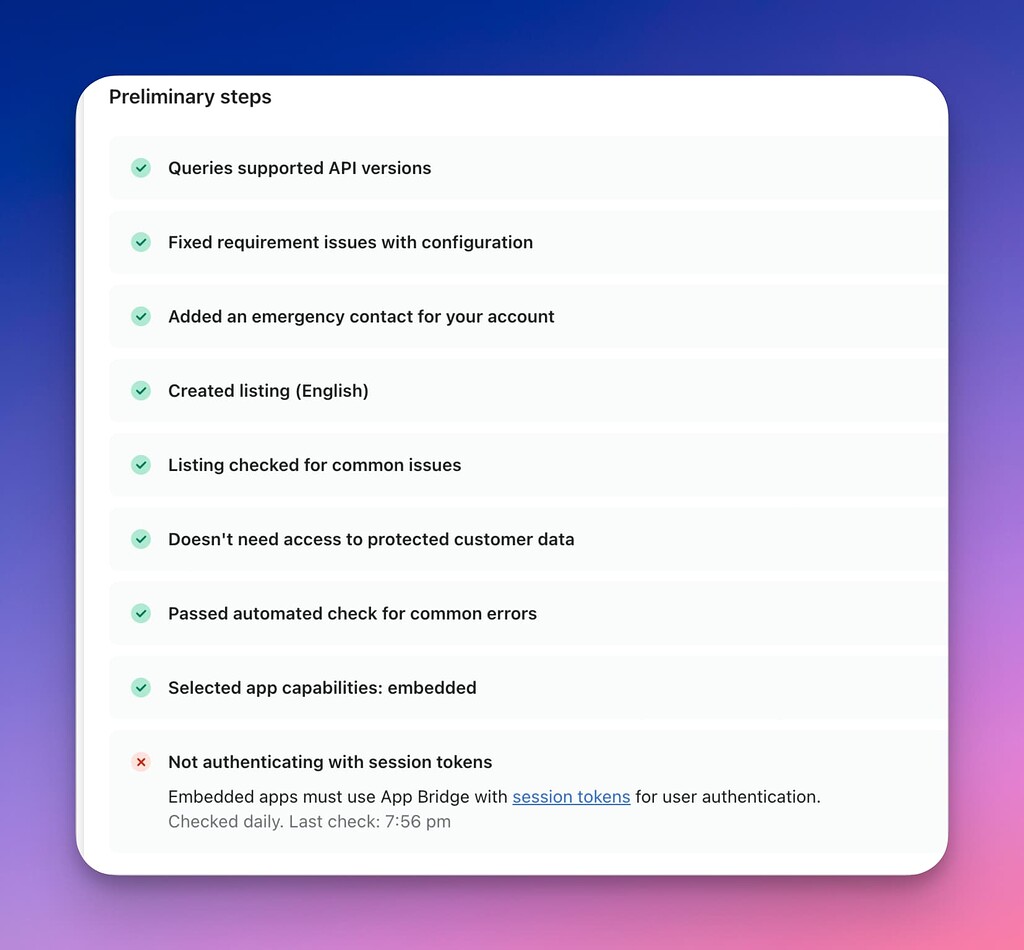 Shopify doesn’t recognise that my app uses session tokens - App Bridge - Shopify Developer ...
