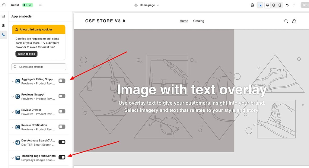 Looking for API to Toggle Switch in App Embeds Directly via REST or GraphQL API - Extensions ...
