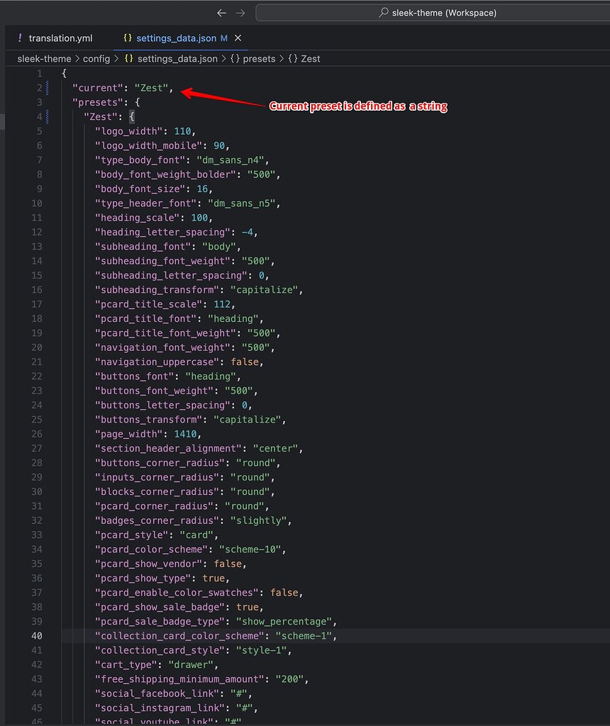 App embed block broke settings_data.json in draft theme - Extensions ...