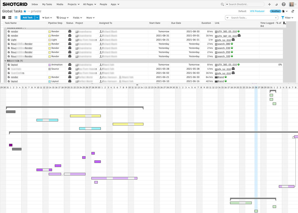 Task view split-view top&bottom? - ShotGrid - Community @ ShotGrid