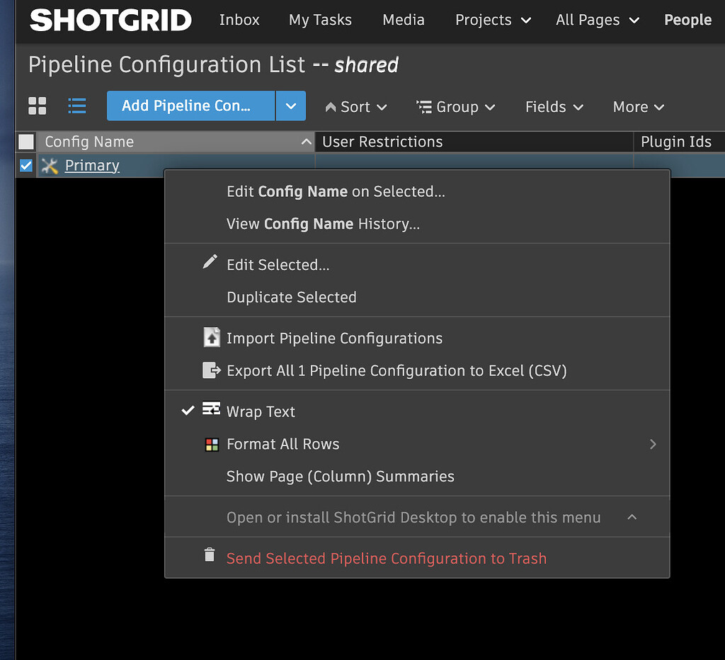 Cannot clone configuration - seeking solutions - Pipeline Integrations - Community @ Flow ...
