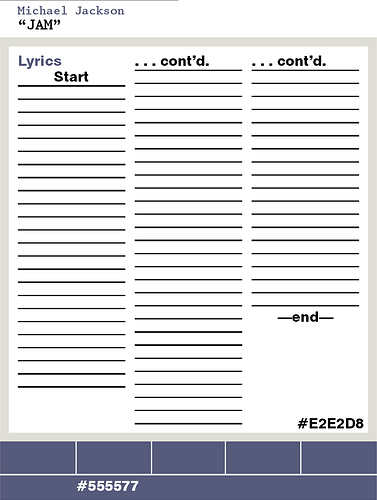 3-Column Float (Lyrics template I want to build) - HTML & CSS ...