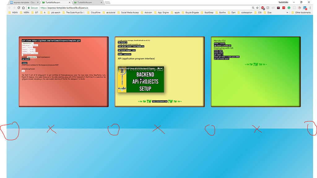 Overlap Between Container And Body Html And Css Sitepoint Forums Web Development And Design 